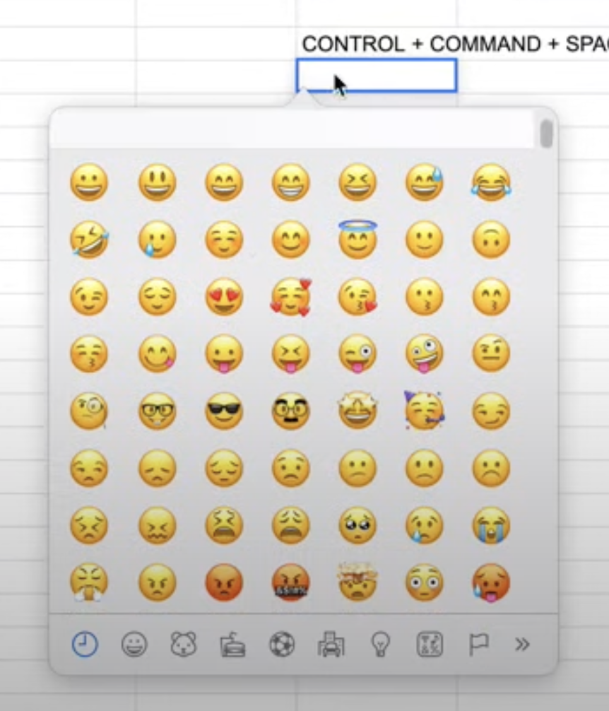 How Do I Insert Emojis Into Google Sheets 