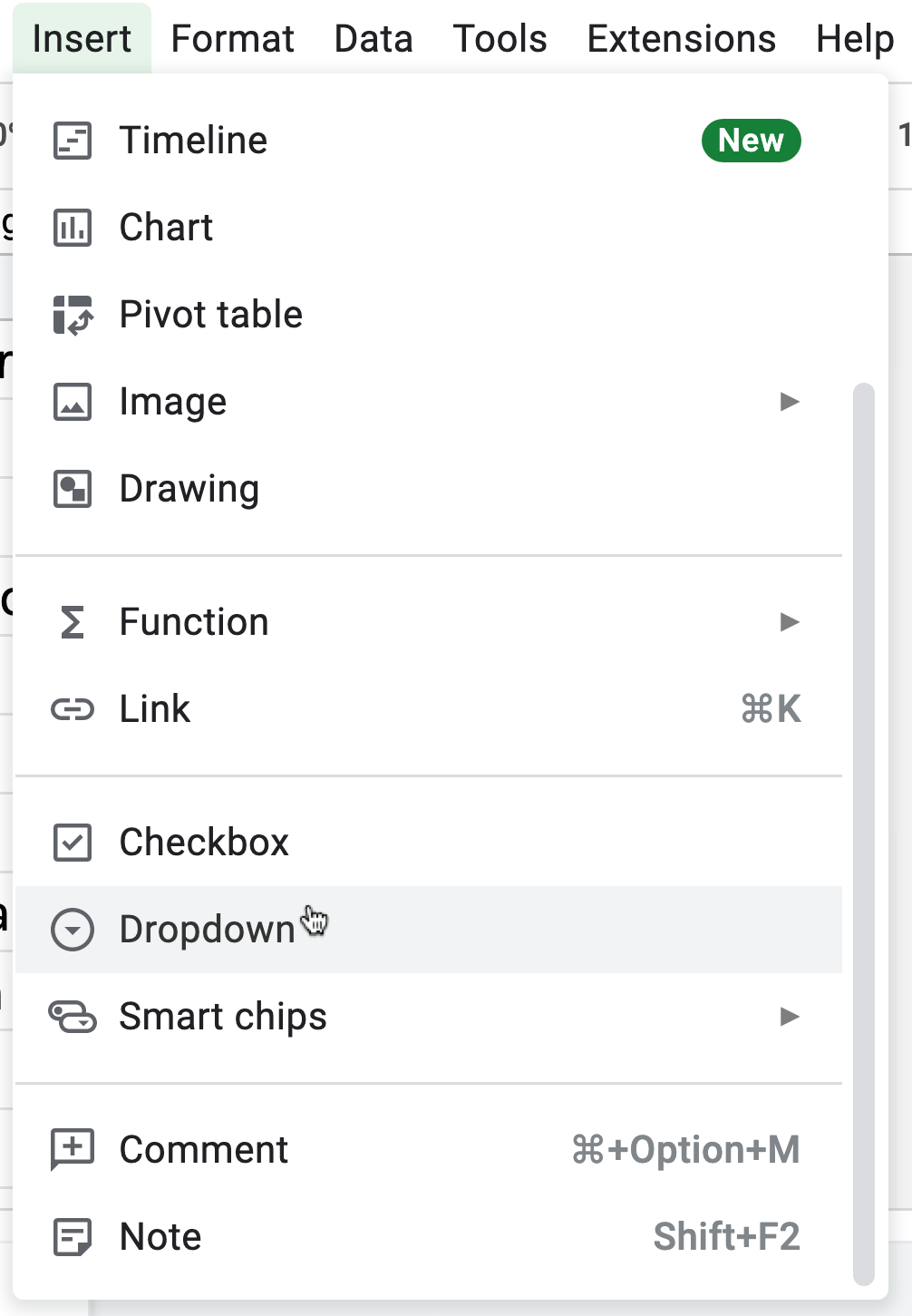 Google Sheets Introduces New Dropdown Chips Feature in 2022