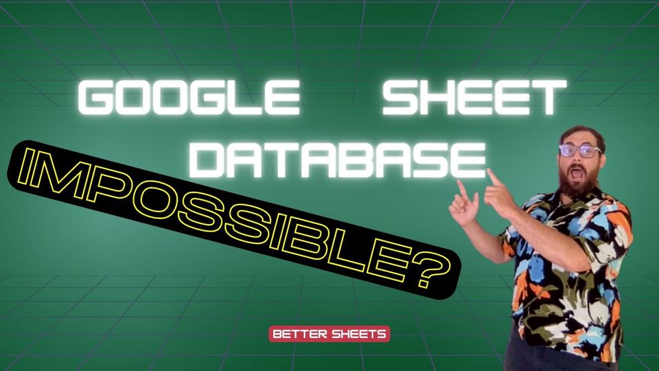 Create a Many to Many Database inside Google Sheets